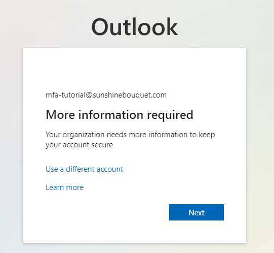 Set up an authenticator app as a two-step verification method ...