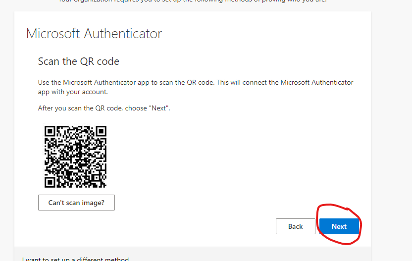 Set up an authenticator app as a two-step verification method ...