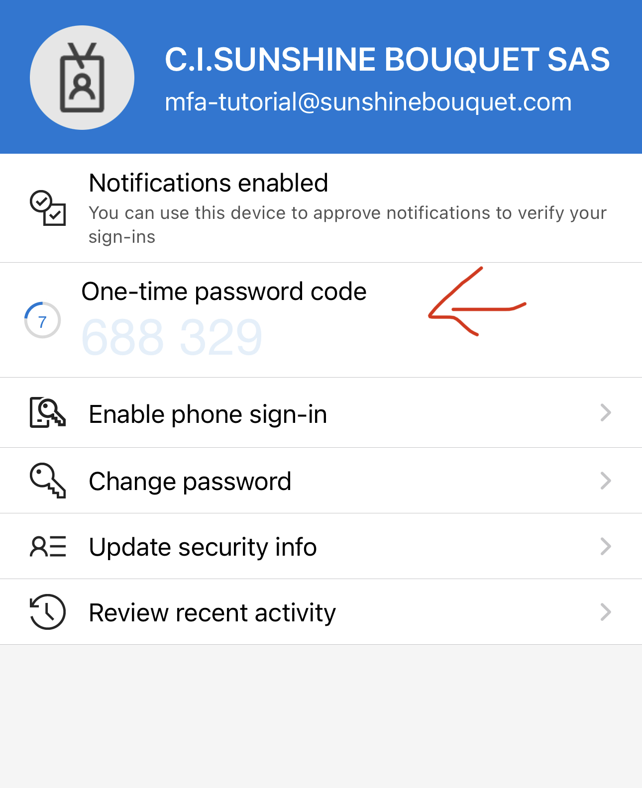 Set Up An Authenticator App As A Two Step Verification Method Sunshine Bouquet It Help Center
